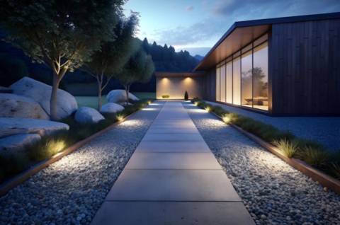 Elegant Driveway Lighting: 4 Ideas to Elevate Your Home’s Curb Appeal ...